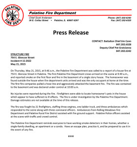 22 « May « 2015 « chicagoareafire.com