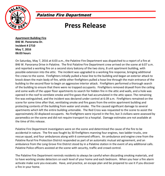 08 « May « 2016 « chicagoareafire.com